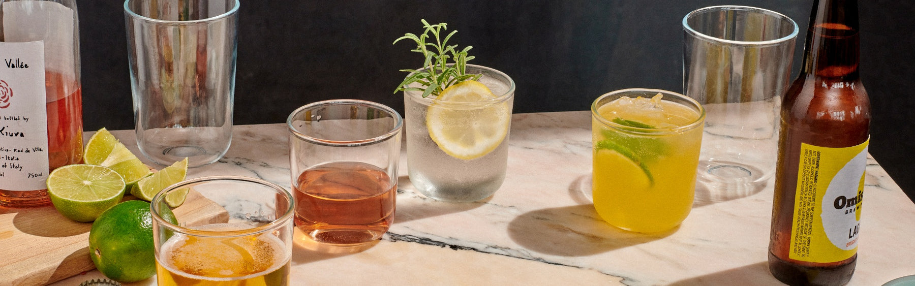 Glassware collection – Rigby