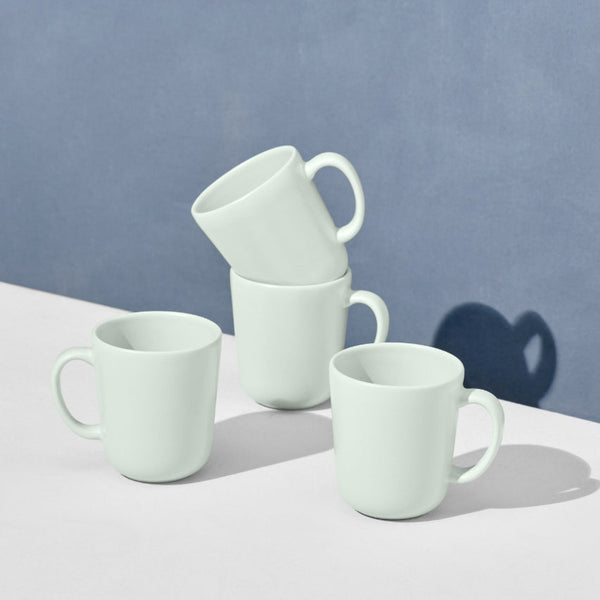 Stoneware Coffee Mug Set - Durable Ceramic Dinnerware | Rigby